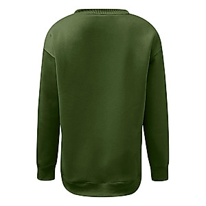 SNKSDGM pumpkins witch sweatshirt for women tunic blouse tops shirts workout clothes sweat shirts sweaters hoodie jacket gold hoop earrings for women cotton-blend long/roll up sleeve shirts women