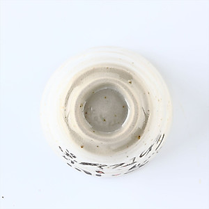 Authentic MIno Yaki(Ware) Handmade Japanese Tea Cups Yunomi Teacup Mug, Japanese Poem Cat Design Gray, 6.4 fl.oz Set of 2, Ceramic, Tea Party Set, Japanese Gifts, Green Tea, Matcha Tea