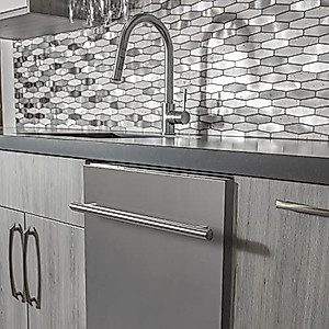 ZLINE 24 in. Top Control Dishwasher in Stainless Steel with Stainless Steel Tub