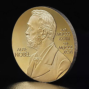 World Celebrity Honor Coin Nobel Commemorative Coin Nobel Prize in Physiology or Medicine Commemorative Coin