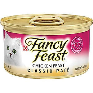 Fancy Feast Classic Chicken Feast Canned Cat Food 24/3-oz cans-