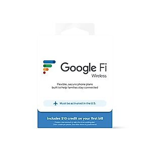 Google Fi Wireless SIM Kit Talk/Text/Data
