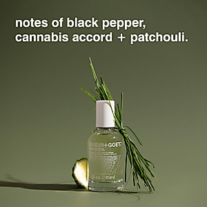 Malin + Goetz Cannabis Eau de Parfum, 1.7 Fl. Oz. – Men & Women's Perfume, Rich & Earthy Fragrance, Scented Perfume, Lingering Smoky Scent, Vegan & Cruelty Free