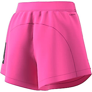 adidas Women's Tech Shorts PB, Screaming Pink, Small