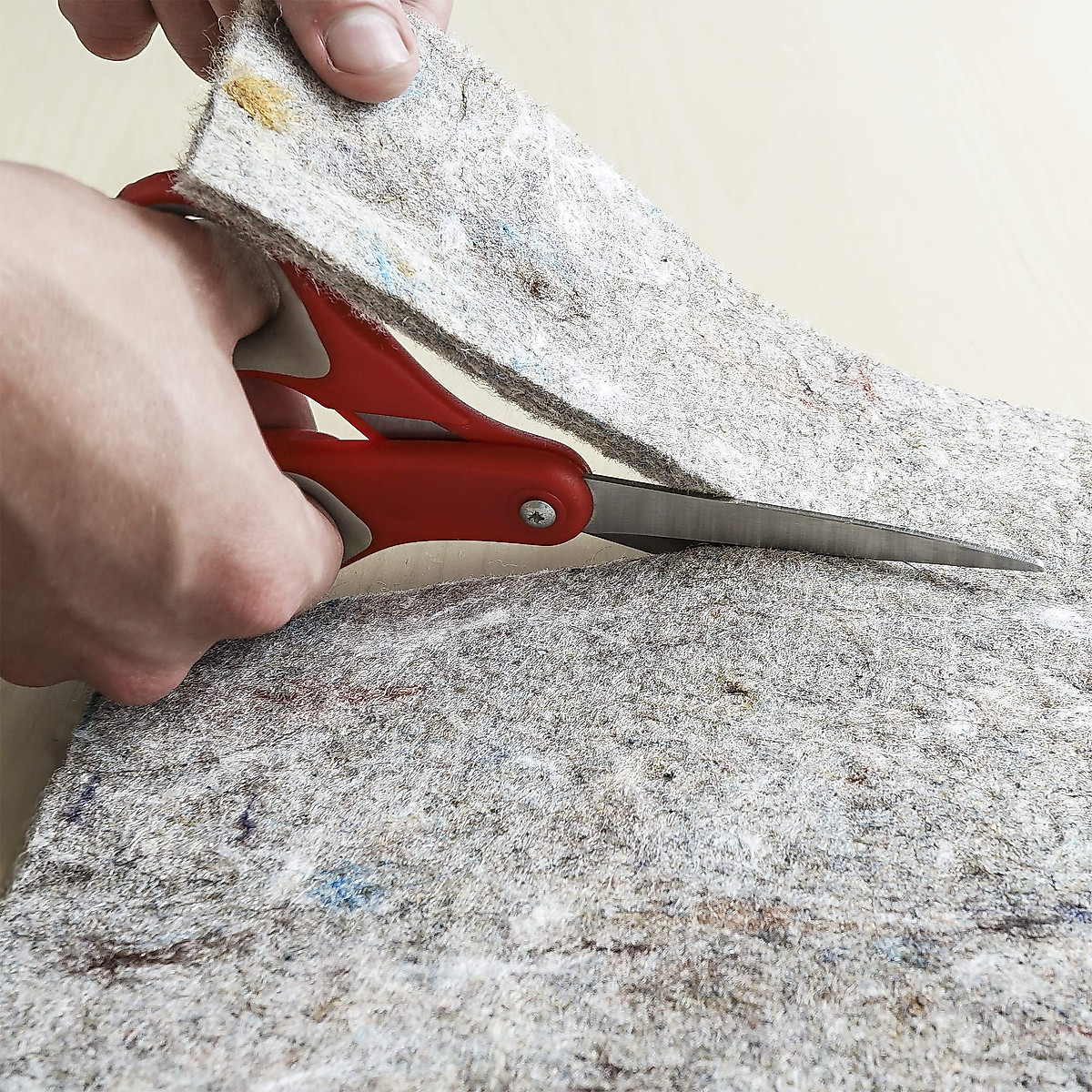 RUGPADUSA - Basics - 8'x10' - 1/3" Thick - 100% Felt - Premium Comfort Rug Pad - Also Available with Non Slip Option - Safe for All Floors and Finishes including Hardwoods - Made In the USA, 8' x 10'