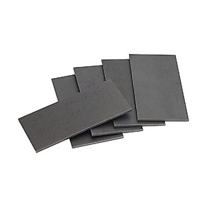 Hynade Welding Coupons, Welding kit Welding Plate, 11 Gauge Mild Steel 2 by 4 Inch (2"X4") Welding Steel Practice and Training for MIG, TIG, Stick/MMA, Gas and Brazing Welding (5 PCS)