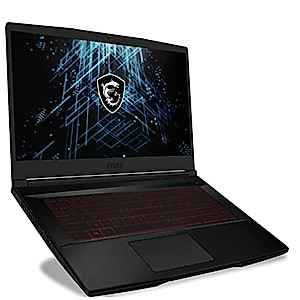 MSI GF63 Thin 11SC-693 15.6" Gaming Laptop, Intel Core i5-11400H, NVIDIA GeForce GTX 1650, 8GB Memory, 256GB NVMe SSD, Windows 11