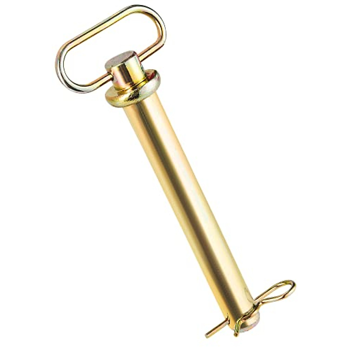 Trailer Hitch Pin and Clip 1 X 7.5” Receiver Pin, Use for Drop Hitches, Multi Hitches, Hitch Plugs, Bike Racks, and Cargo Carriers– by Goreks