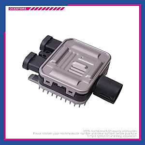 Ocestore AJ51-15-15YA Cooling Fan Unit Control Module 7T438C609BA Compatible with S60 S80 V70 XC70 XC60 7G919A819AA Cooling Fan Module 940004300