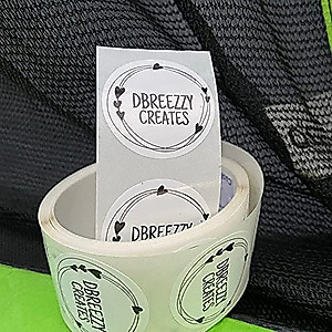 150 Build Your Own Stickers/Labels - Any Design + Logo - Personalize Your own Business Stickers - Multi Shapes, Sizes, Backgrounds, Text Stickers - Gloss/Matte Labels (2 inch Circle)