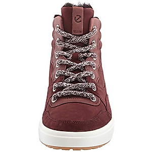 ECCO Women's Soft 7 Wedge Tred Winter Boot Ankle, Chocolat/Chocolat/Chocolat Suede, 10-10.5