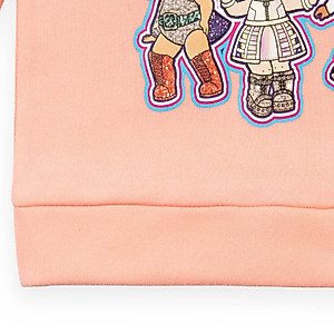 L.O.L. Surprise! Beats Dancebot Stardust Queen Big Girls Fleece Sweatshirt Pink 18-20