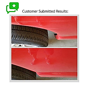 Carfidant Red Car Scratch Remover - Ultimate Scratch and Swirl Remover for Red Color Paints - Polish & Paint Restorer - Easily Repair Paint Scratches, Scratches, Water Spots! Car Buffer Kit