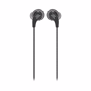 JBL Endurance RUN Sweatproof Sports In-Ear Headphones with One-Button Remote and Microphone (Black)