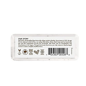 SheaMoisture Shea Butter Body Wash Bar Soap, Cleansing Skin Care to Soften & Restore, 100% Virgin Coconut Oil with Coconut Milk, Shea Butter & Acacia Senegal, 8 Oz Bar - 6 pack