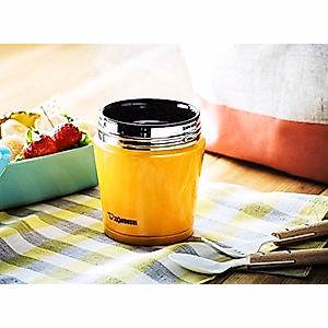 象印マホービン(ZOJIRUSHI) SW-GD26 Insulated Lunch Jar, 260ml, chocolate mint