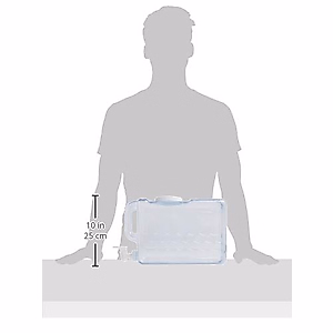 Arrow Slimline Drink Dispenser for Fridge, 2.5 Gallons