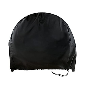 PASONIKA Floor Fan Cover, Dustproof 20'' Industrial Fan Cover, Household Fan Cover for High Velocity Floor Fan, Black