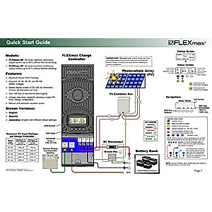 OutBack Power FM60-150VDC FLEXMax 60 Charge Controller