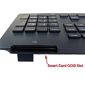 HP Z9H48AT#ABA Business Slim Wired Keyboard USB, Black