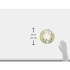 Noritake T50116A/4660-2 My Neighbor Totoro Plate, 9.1 inches (23 cm), Dandelion Version, Microwave Safe, 1 Piece, Bone China
