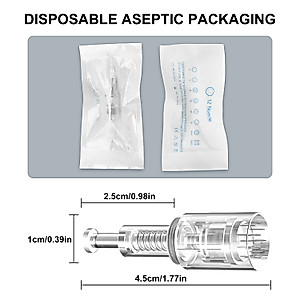 Cartridges Screw Port Disposable Replacement Parts 12Pins 10Pcs (12pin(10pcs))