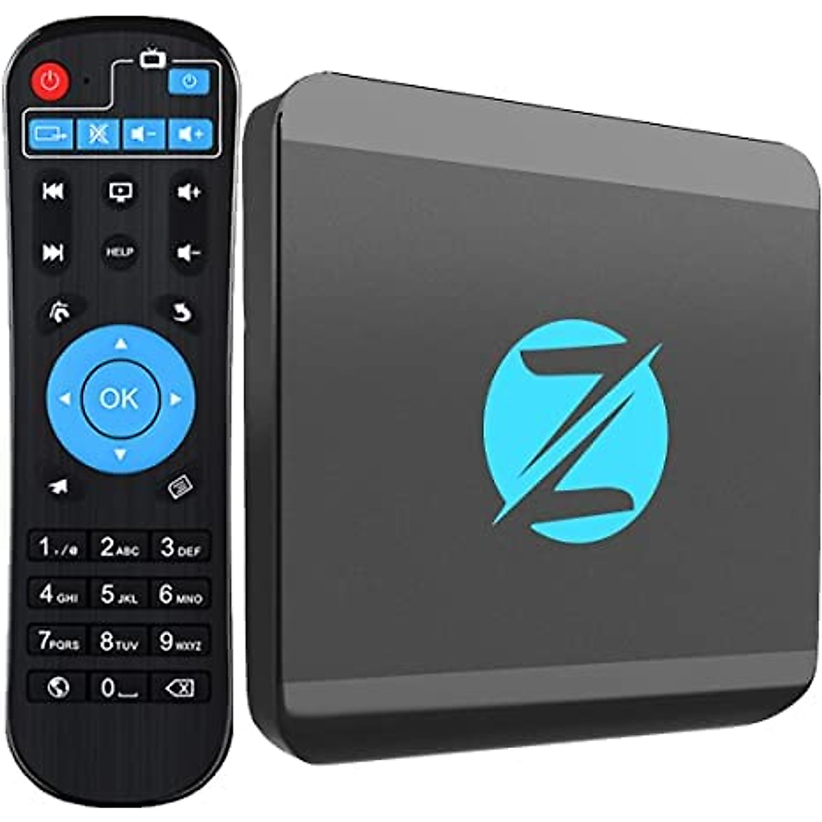 IPTV Box with 10000+ Channels Sports,Kids,News,Movies,Series,24/7 Live Channels and More,4K 2GB RAM 16GB ROM Supports Dual Band Wi-Fi&Bluetooth