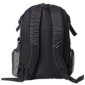 Athletico National Soccer Bag - Backpack for Soccer, Basketball & Football Includes Separate Cleat and Ball Holder (Black)
