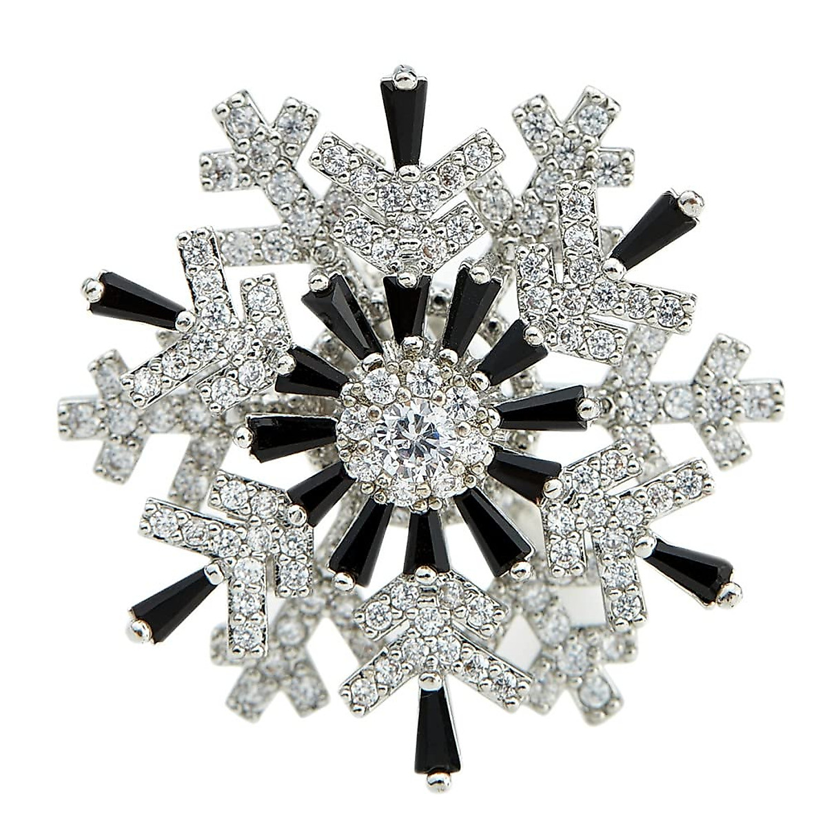 Bleu Clair spinner ring A ring for relieving anxiety Rotating Snow Wreath meditation ring lady girl stress relief Christmas jewelry gifts