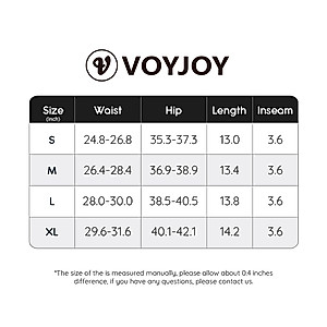 VOYJOY Women Workout Shorts 3.6" Scrunch Butt Lifting Gym Seamless Yoga Biker Shorts Dark Blue