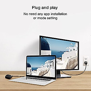 EZCast TwinX Package HDMI Wireless Display USB-C Transmitter and Receiver, Screen Mirror iPad Pro and Phone to TV, Airplay, 30m HDMI 40m HDMI 50m HDMI