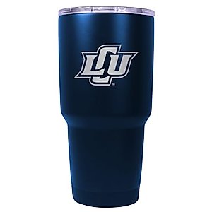 R and R Imports Lubbock Christian University Chaparral 24 oz Engraved Insulated Stainless Steel Tumbler Navy Officially Licensed Single