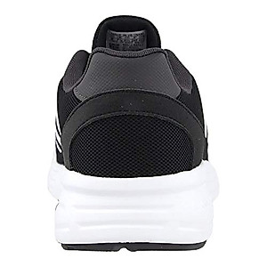 adidas Men's CF Revolver Running Shoe, Black/White/Utility Black, 11.5 Medium US