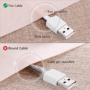 ALERTCAM 30Ft/9m Weatherproof Outdoor Power Cable for Arlo Pro and Arlo Pro 2, with Quick Charge 3.0 Power Adapter Charger Continuously Charging Your Camera (White)