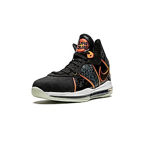 Nike Lebron VIII QS Black/Black/White/Multicolor 7.5 D (M)