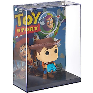 Funko Pop! VHS Cover: Disney - Toy Story, Woody Holding Lenny (Amazon Exclusive)