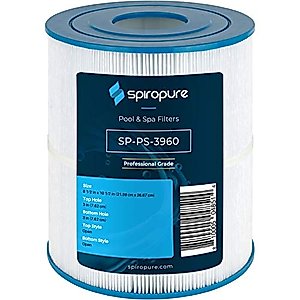 SpiroPure Replacement for Pleatco PWK65 Unicel C-8465 Filbur FC-3960 Hot Springs Watkins 65 71827 31114 Hot Tub Spa Pool Filter Replacement Cartridge