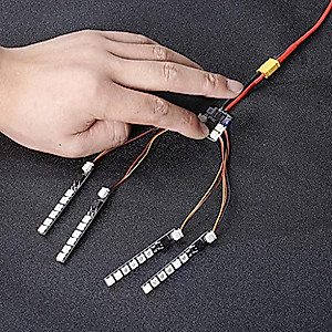 Xiaojikuaipao LED Flashing Night Light Control Board Module with Wire for Racing Drone