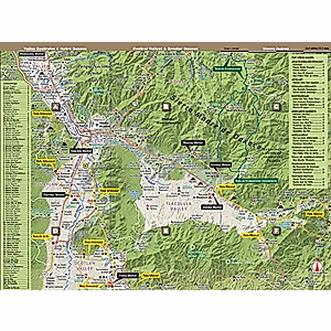 StreetSmart® Oaxaca Map by VanDam -- Laminated State, Region and City Map to Oaxaca, Mexico with all attractions, sights, museums, mezcalerias, hotels, ... 2024 Edition (English and Spanish Edition)