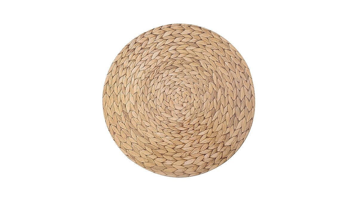 Eco-Friendly Woven Rattan Design Charger Plates