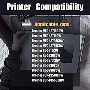 TN-227 Compatible Toner Cartridge Replacement for Brother TN-227/TN227BK TN227C TN227M TN227Y Ink Cartridge(4-Pack,1Black+1Cyan+1Yellow+1Magenta).