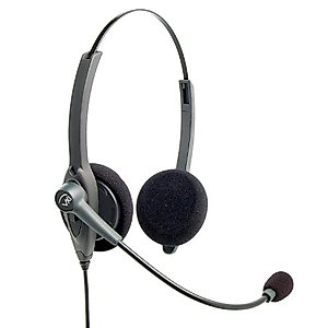 VXi 202774 Passport 21G Over-the-Head Binaural Headset with N/C Microphone