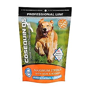 Cosequin DS Plus MSM Professional Line for Dogs, 60 soft chews