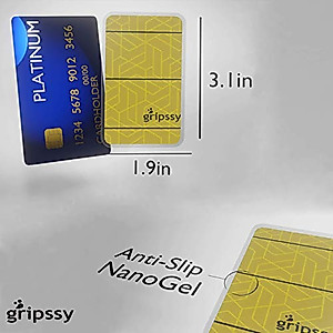 Gripssy Airplane Travel Essentials Phone Holder and Stand | Anti-Slip, Ultra-Compact and Flexible Technology is Designed for Smartphones- Compatible iPhone, Android |Travel Accessories, Gadget