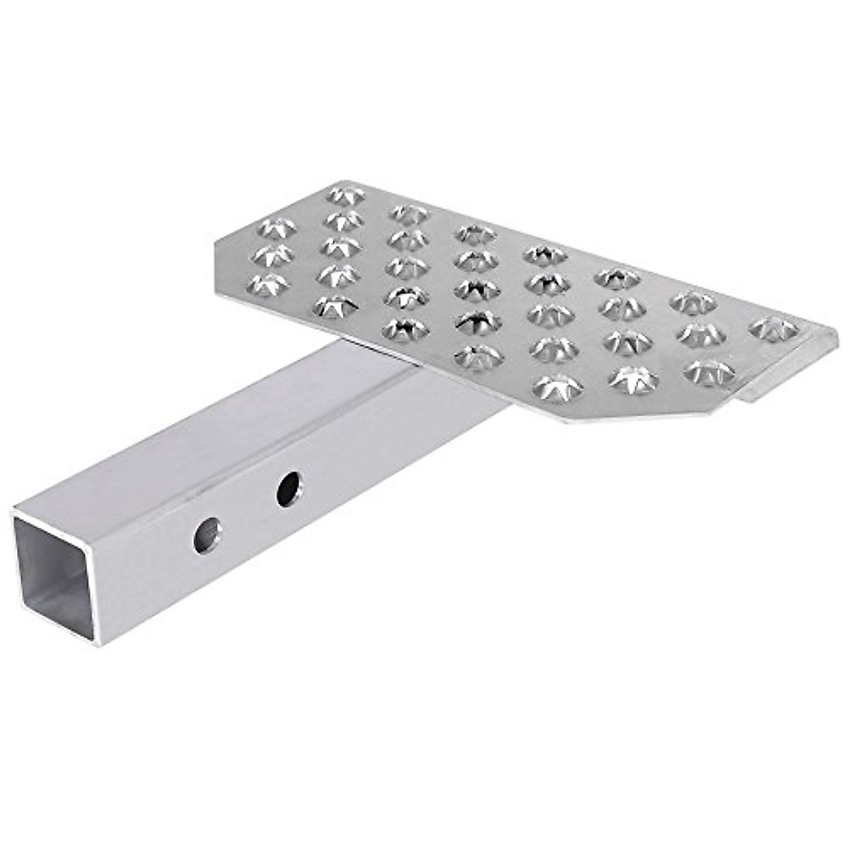 Apex HS126 EZ Traction 12" L x 6" W x 2.5" H Aluminum Hitch Step - 500 lb Cap