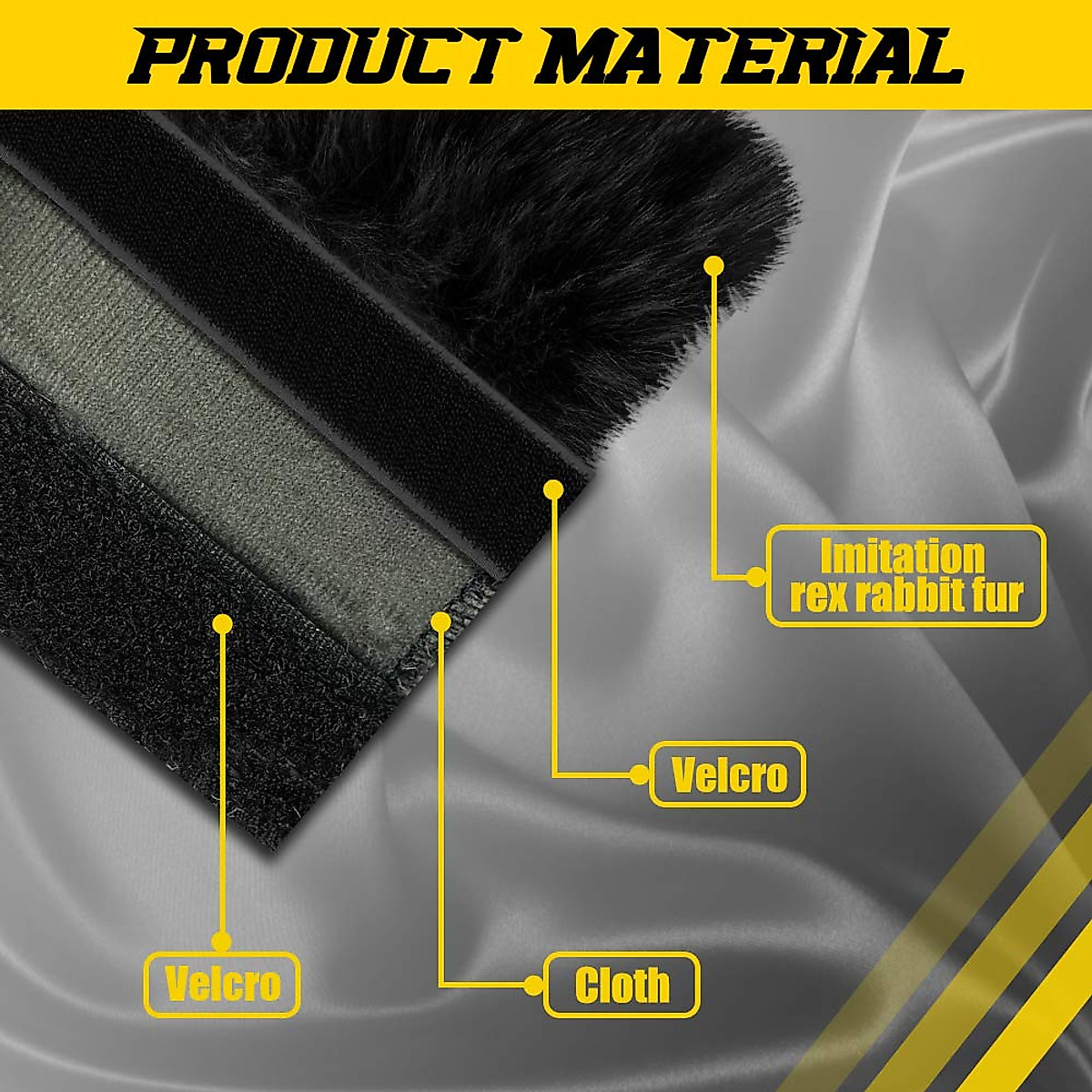 GAMPRO Car Seat Belt Pad Cover, 2-Pack Soft Car Safety Seat Belt Strap Shoulder Pad for Adults and Children, Suitable for Car Seat Belt, Backpack, Shoulder Bag