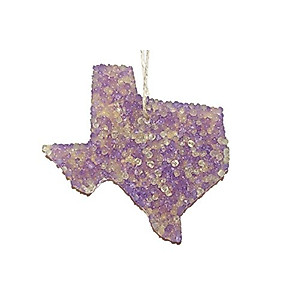 ChicWick Car Candle Lemon Lavender Texas Shape Car Freshener Fragrance