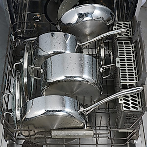 Tramontina Covered Stock Pot Tri-Ply Clad 8 Qt, 80116/038DS