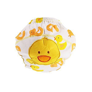 AUBIG Baby Boys Bloomers 4Pcs Toddler Girls Toilet Pee Potty Training Pants Cotton Underwear Ruffle Underpants Breathable Panties