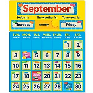 Tape It Up! Calendar Bulletin Board